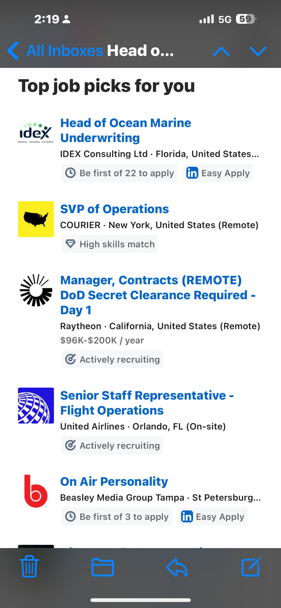 Job picks - Paul M Grogan